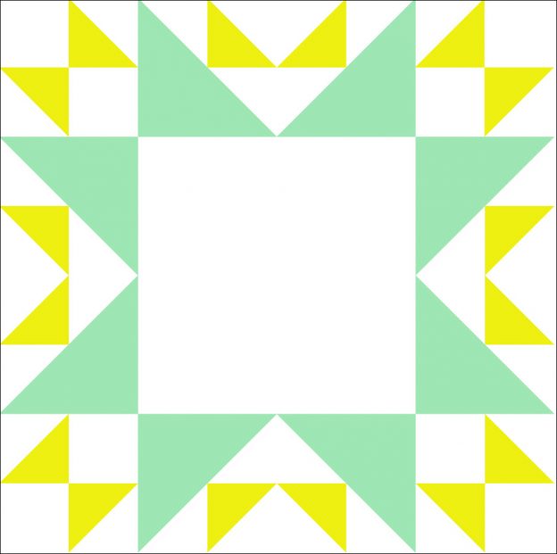 Odd Fellow’s chain pattern | Patchwork Perles et Broderies - Le Blog