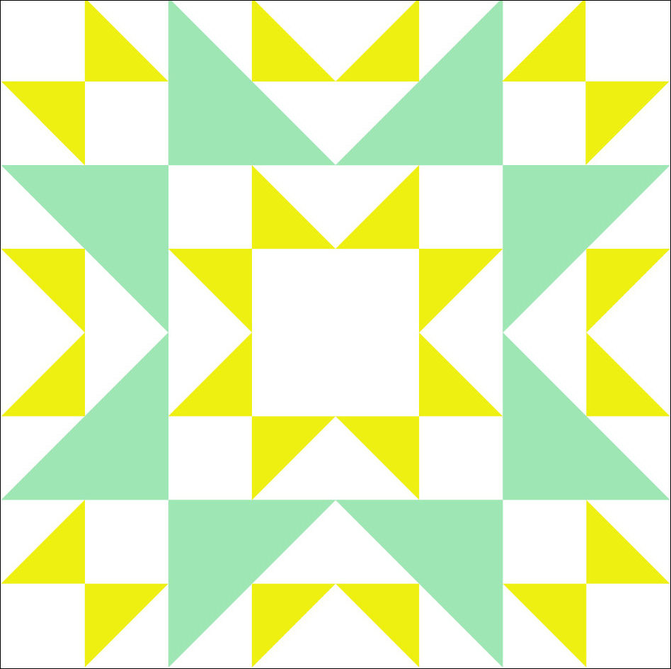 Odd Fellow’s chain pattern | Patchwork Perles et Broderies - Le Blog