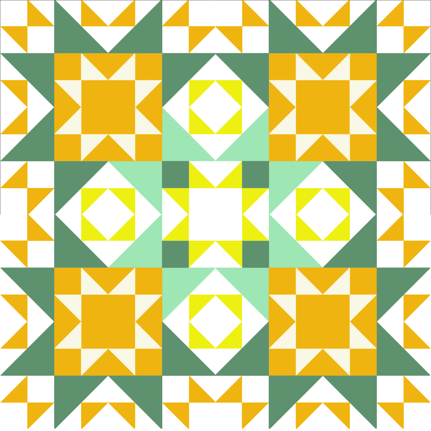 Odd Fellow’s chain pattern | Patchwork Perles et Broderies - Le Blog