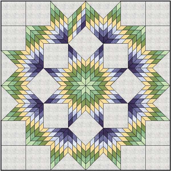 etoile de bethleem | Patchwork Perles et Broderies - Le Blog